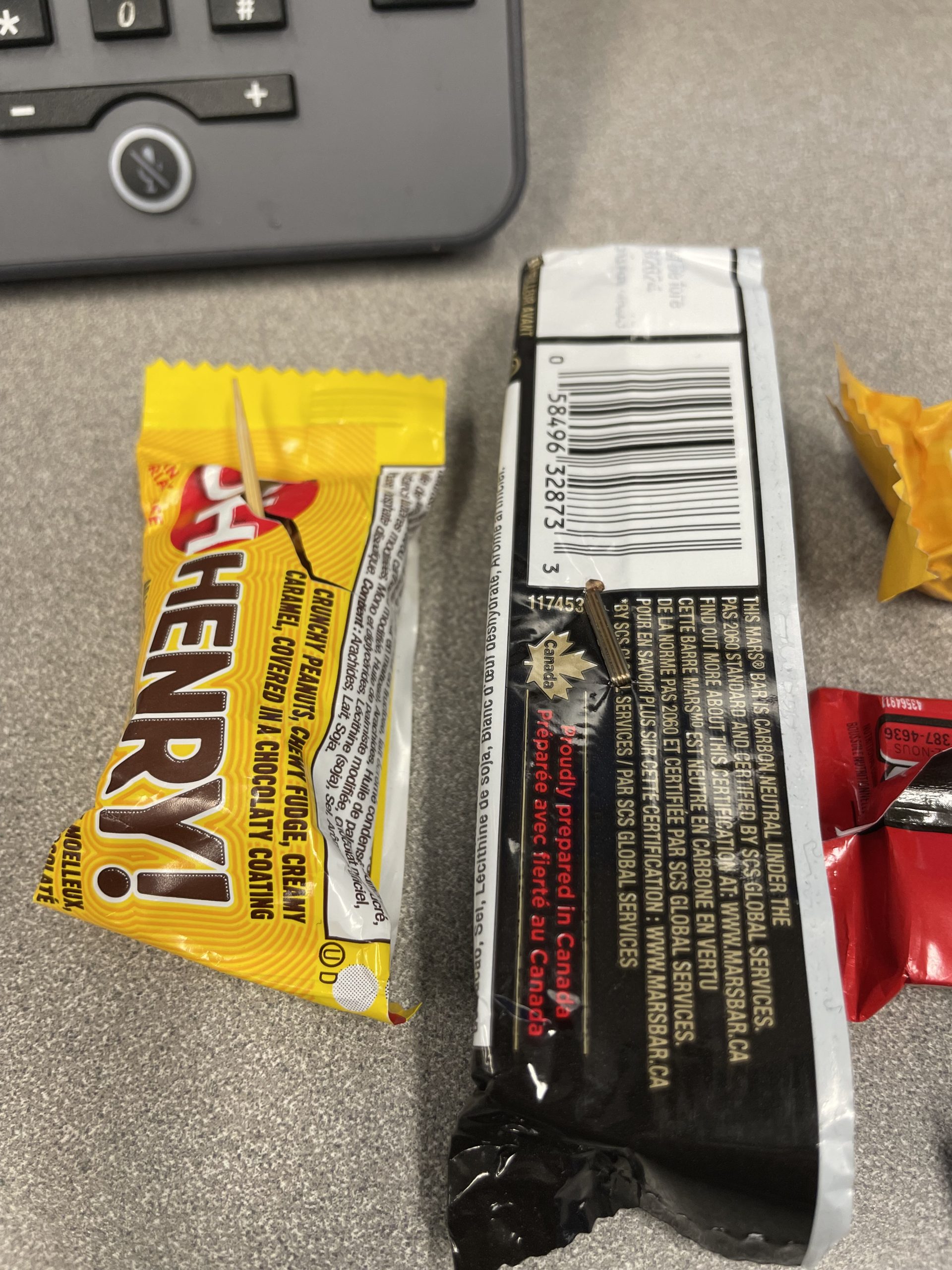 Durham latest to report objects found inside Halloween candy