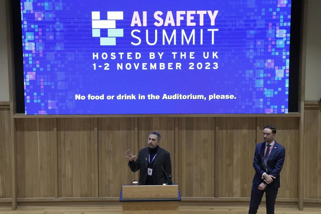 Countries at a UK summit pledge to tackle AI's potentially ...