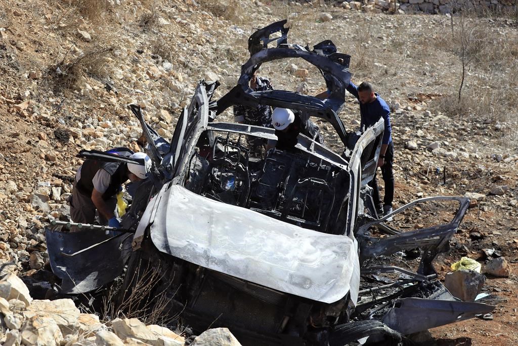 A woman and 3 children are killed by an Israeli airstrike in south ...