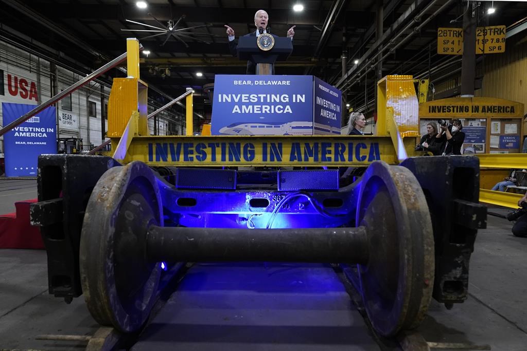 'Amtrak Joe' Biden visits Delaware to promote $16 billion for passenger ...