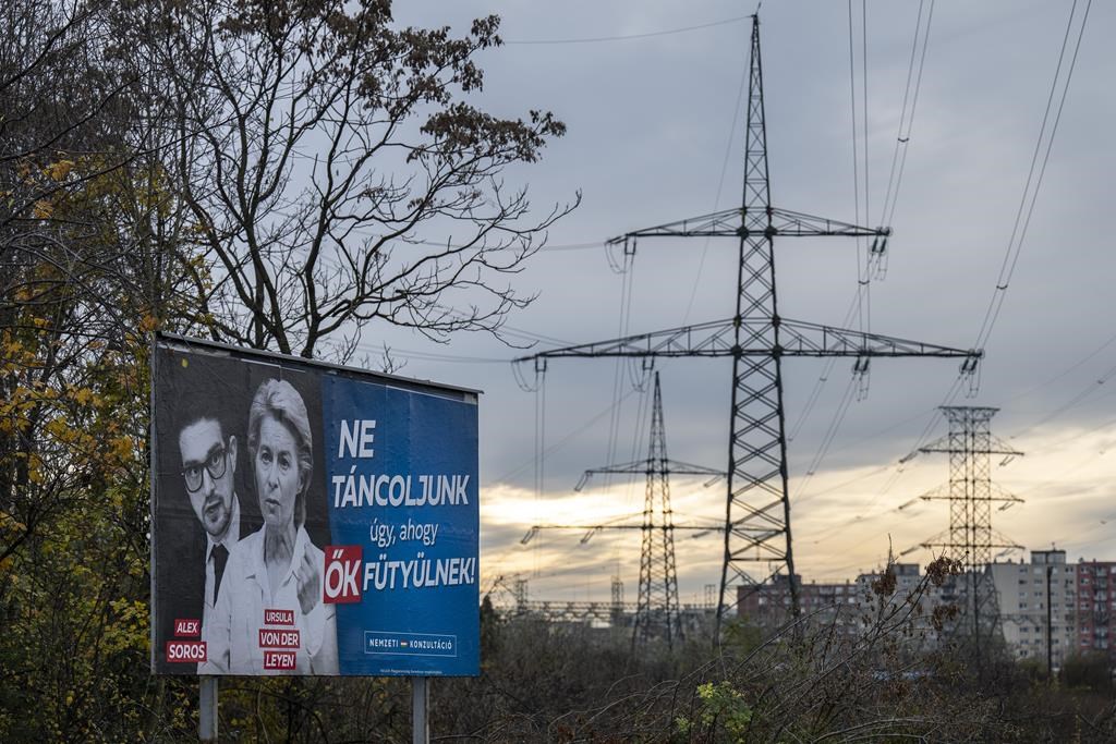 An anti-European Union billboard campaign in Hungary turns up tensions ...