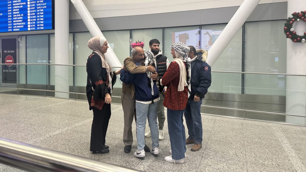 Canadian man returns home after being stuck in Gaza