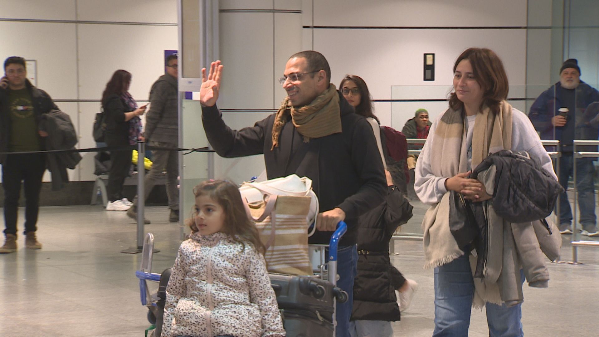 Israel-Hamas war: Palestinian Canadian family arrives in Montreal ...
