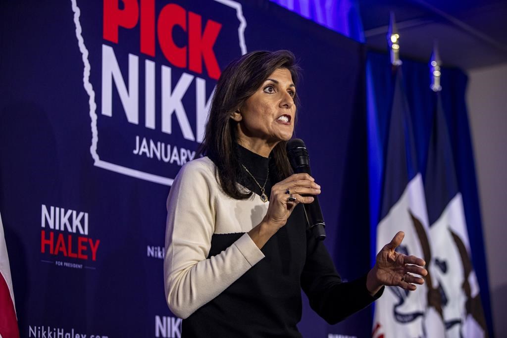 A voter pushed Nikki Haley to call Donald Trump a 'grave danger' to the ...