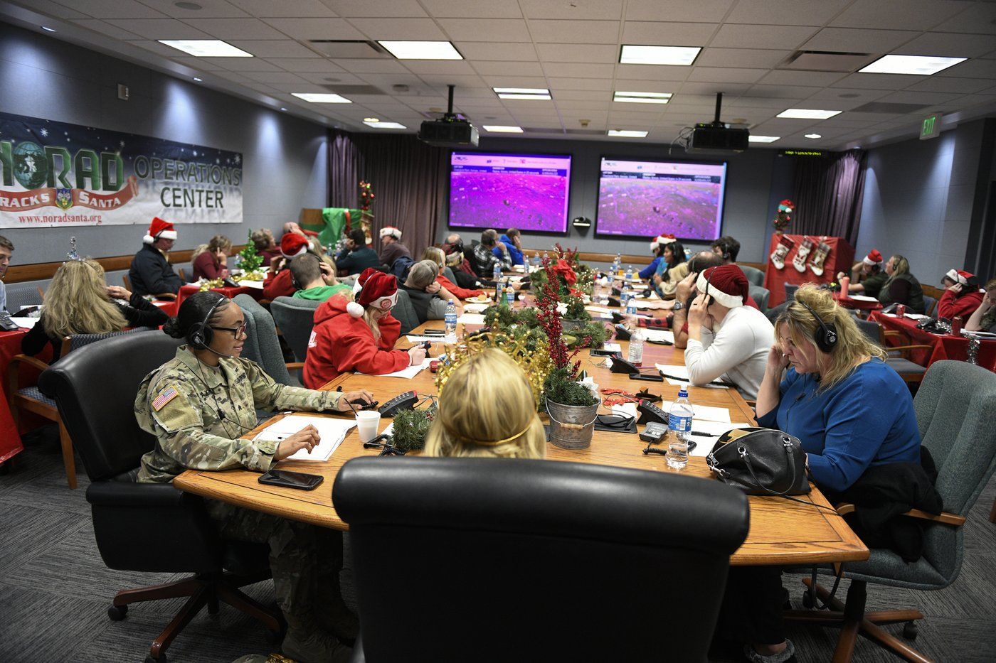 A North American military command is tracking Santa's every move and ...