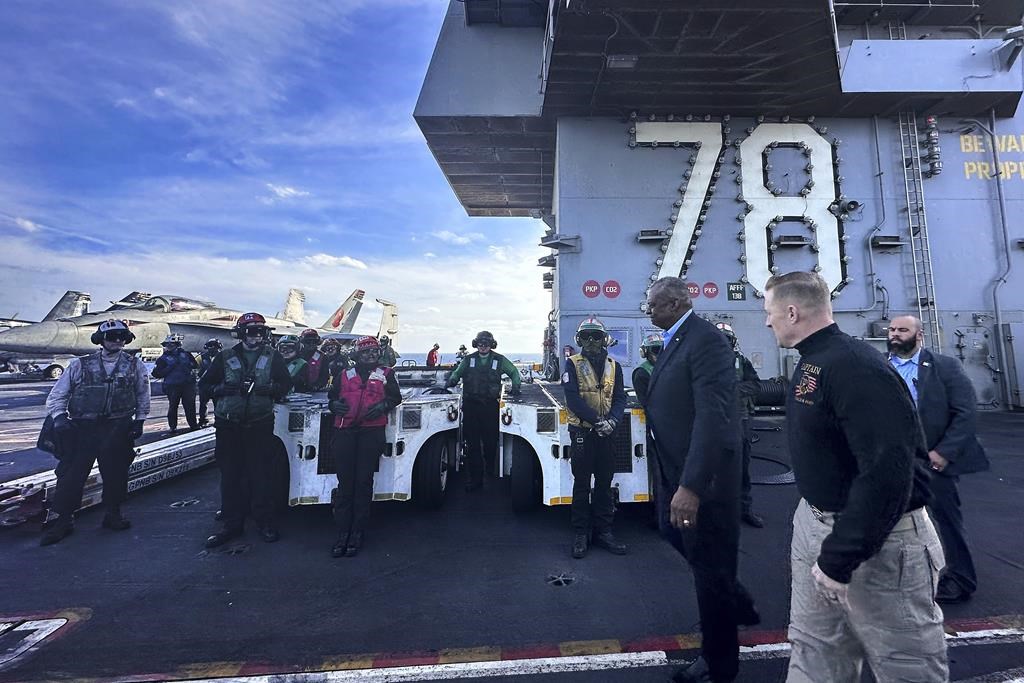 The USS Gerald R. Ford aircraft carrier is returning home after ...