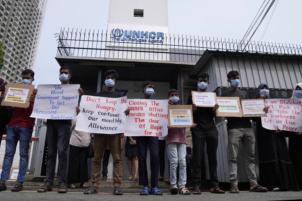 Rohingya refugees in Sri Lanka protest planned closure of U.N. office ...