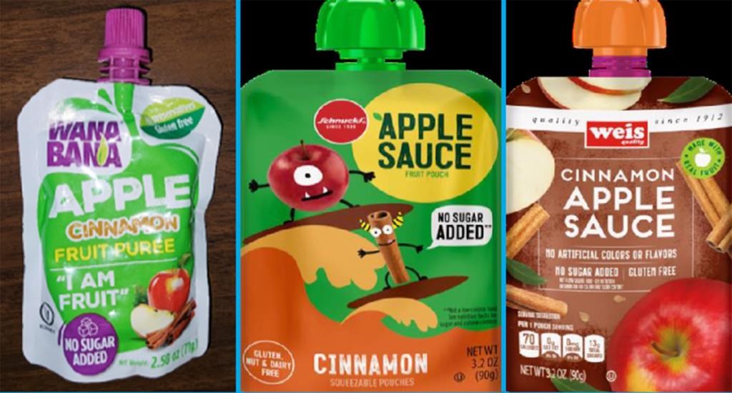 Lead-tainted applesauce pouches also contained another possible toxic ...