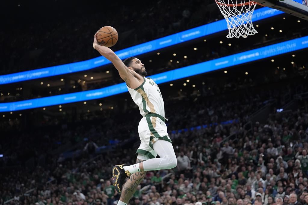 Celtics star Jayson Tatum gets $1 million gift from SoFi to help people ...