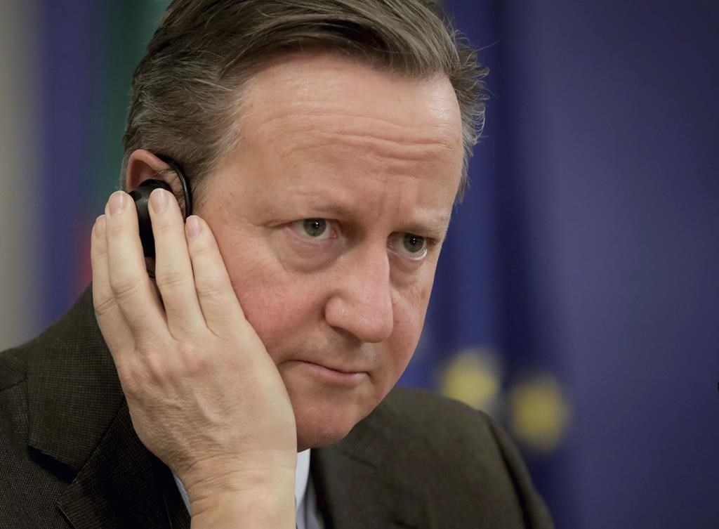 British Foreign Secretary Cameron visits Eastern Europe to shore up ...