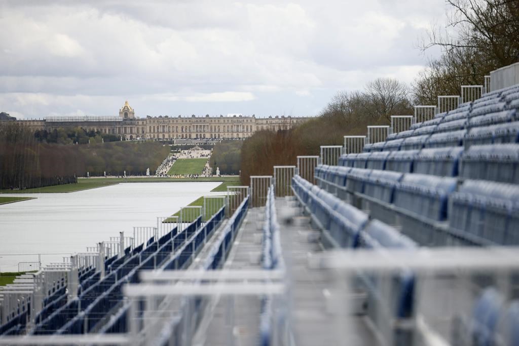 Grandstands and gallop tracks: Versailles Palace gardens get ready for ...
