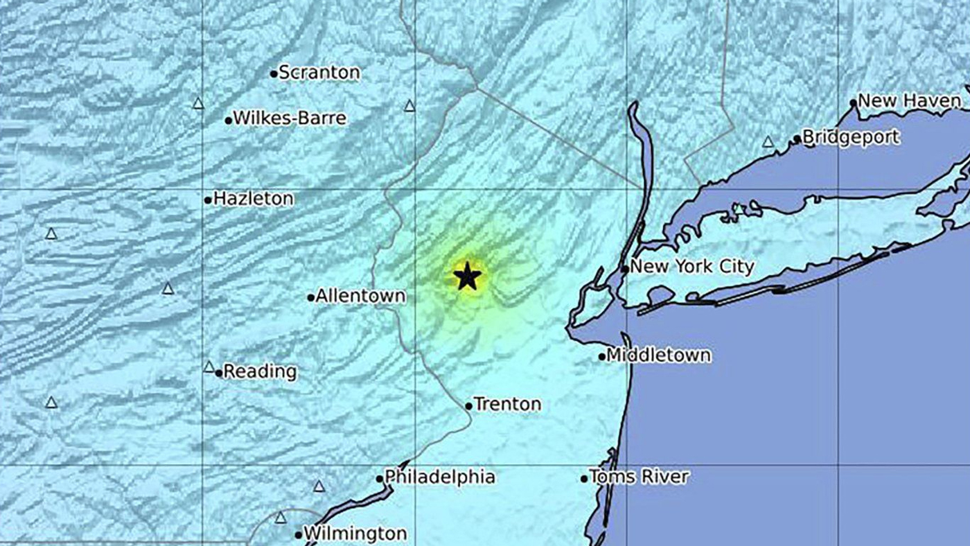 Magnitude 4.8 earthquake shakes New York City area