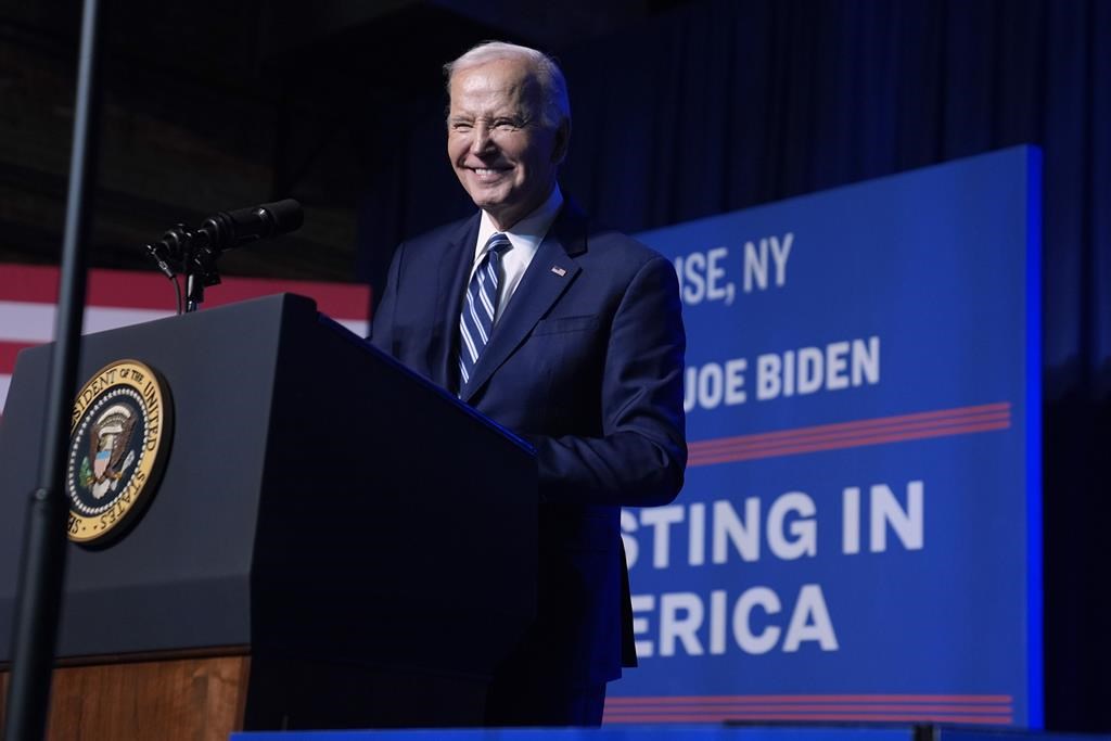 Biden celebrates computer chip factories, pitching voters on American ...