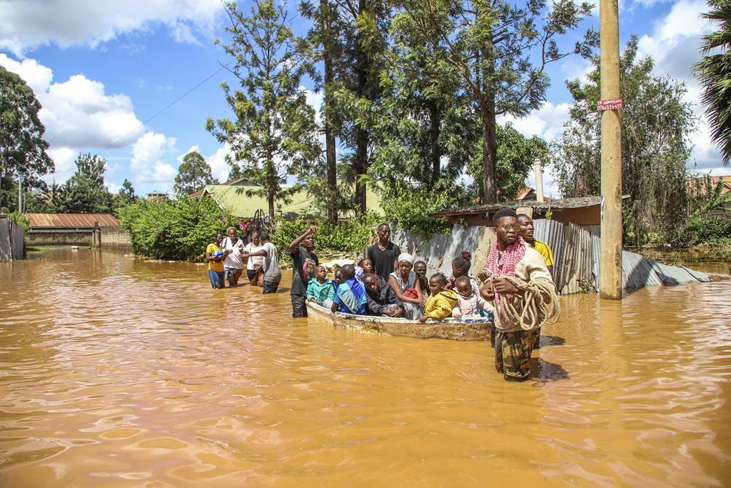 What's causing the catastrophic rainfall in Kenya?