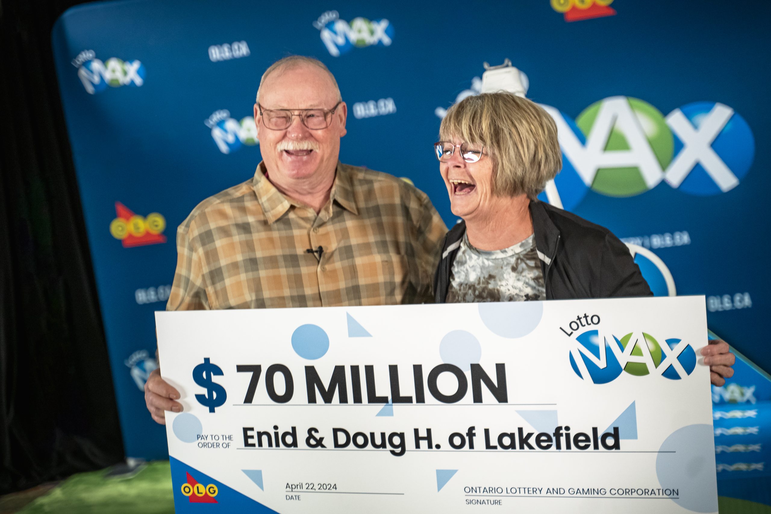 'I was shaking': Ontario couple wins $70M OLG Lotto Max