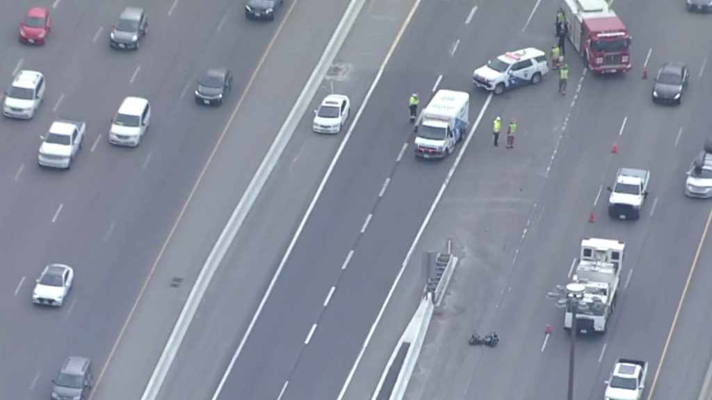 Motorcyclist seriously injured in Hwy. 401 crash in Scarborough