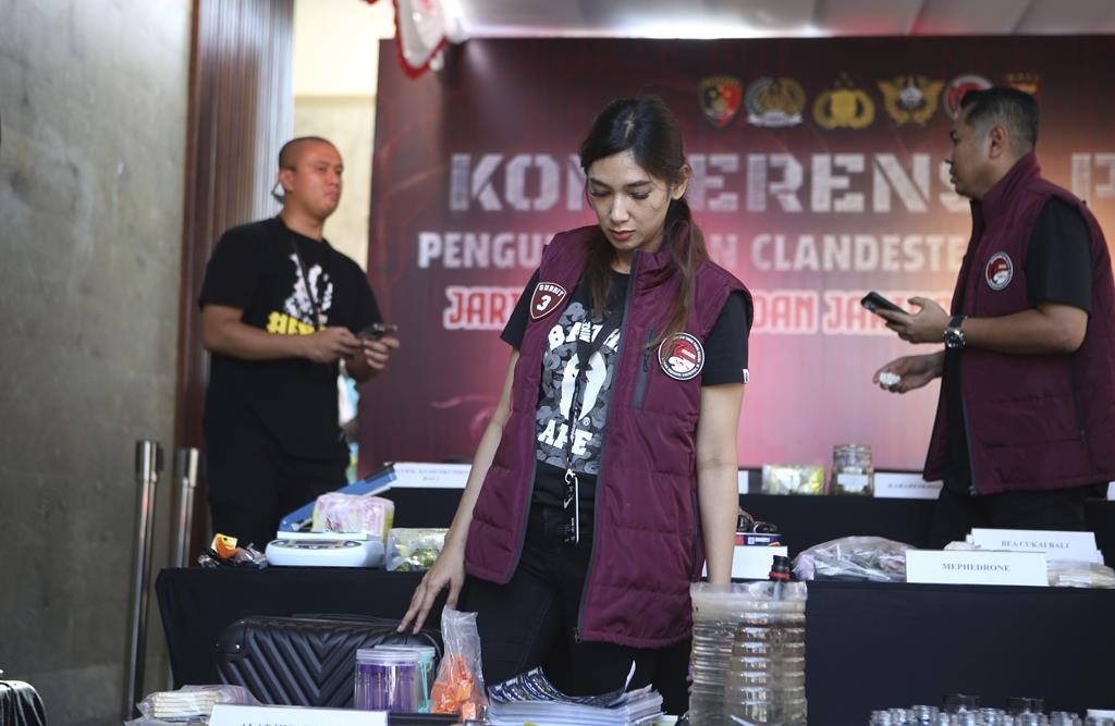 Indonesian police raid drug lab in Bali villa