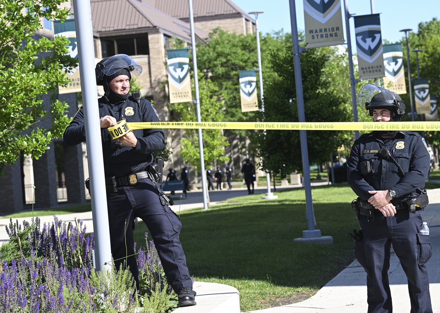Pro-Palestinian camp at Wayne State dismantled while MIT students walk ...