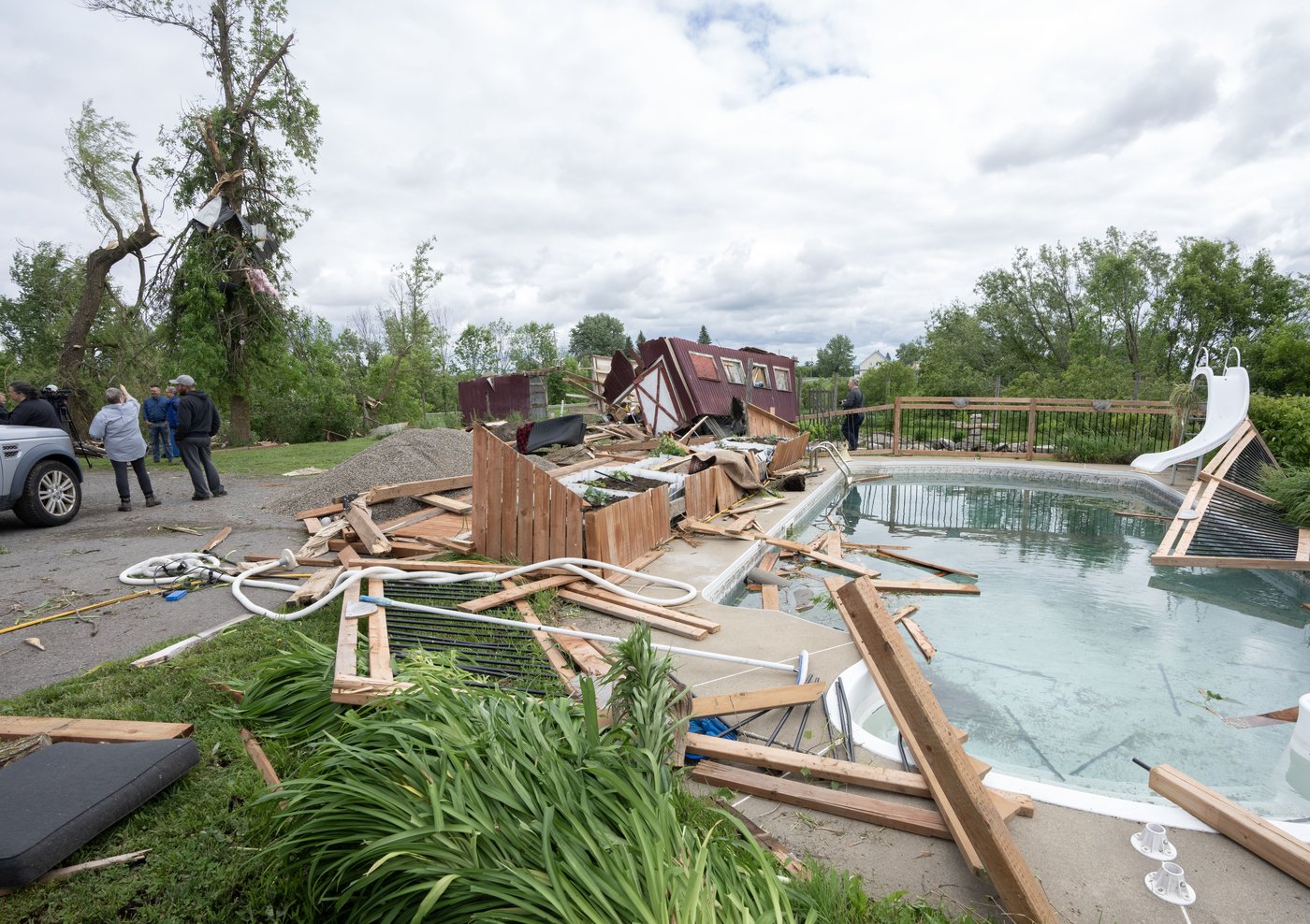 Environment Canada says winds reached 155 km/h in destructive Quebec ...