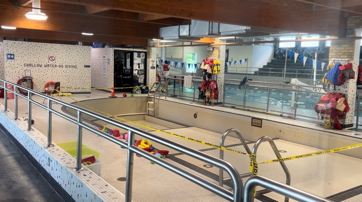 The kids' pool at Trinity Community Recreation Centre has been filthy ...