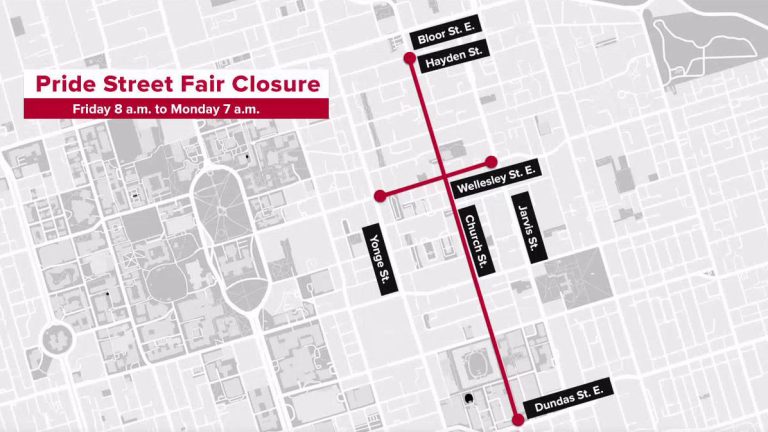 Downtown Toronto streets fill with thousands of revelers, rainbow flags ...