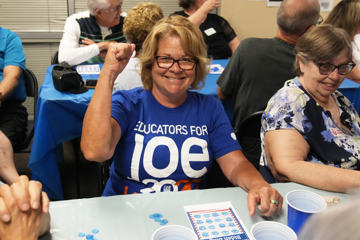 'Biden Bingo': The president's campaign adapts a classic game to ...