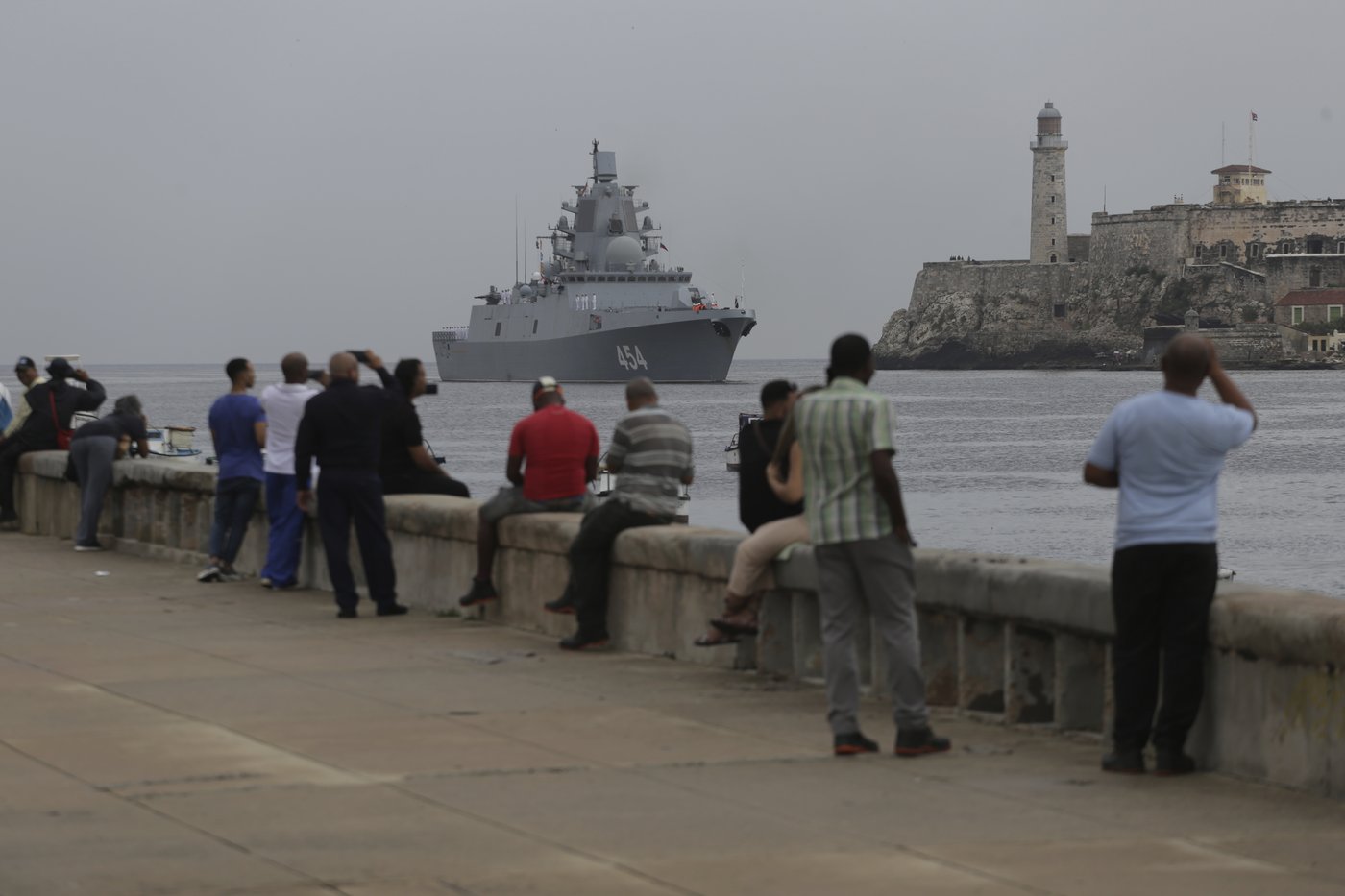 Russian warships reach Cuban waters ahead of military exercises in the ...