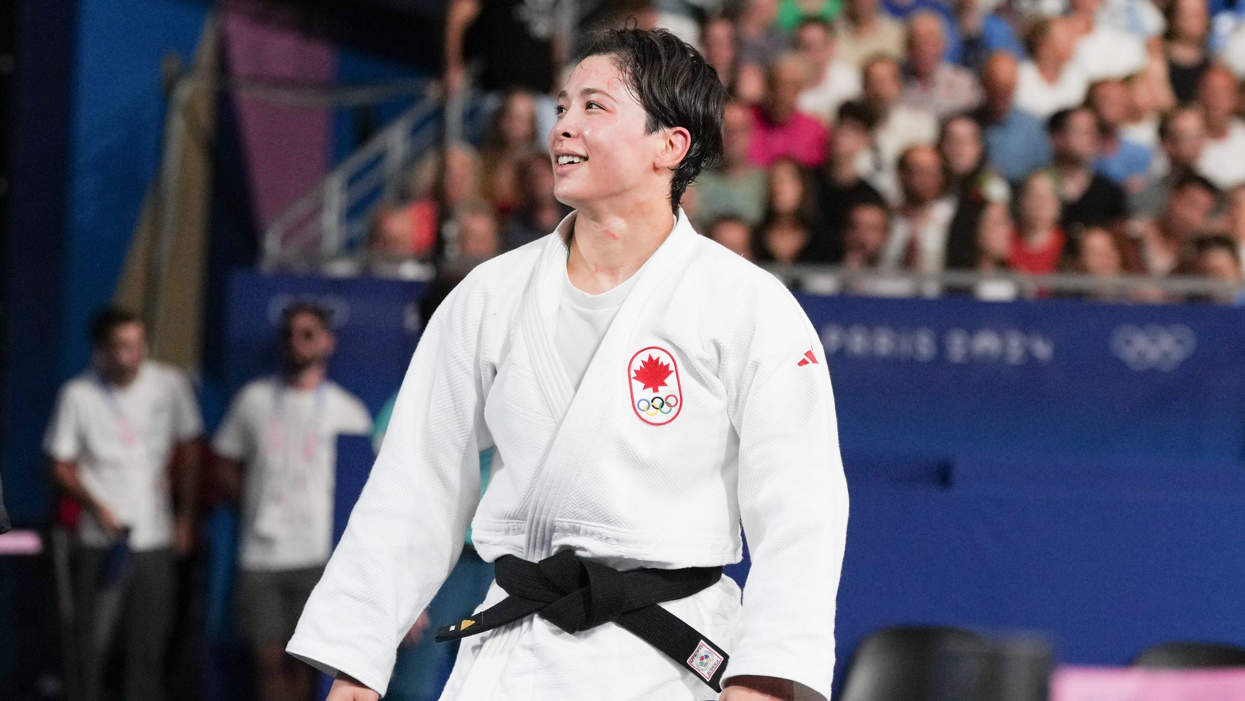 Judoka Christa Deguchi wins Canada's first Olympic gold in Paris