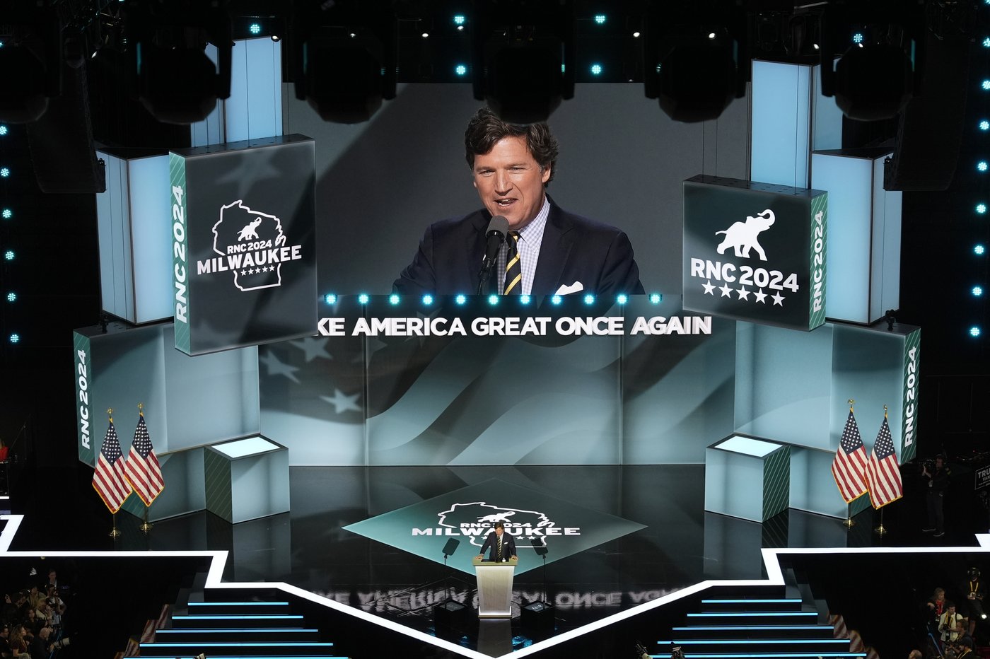 15 months after his firing, Tucker Carlson returns to Fox News airwaves ...