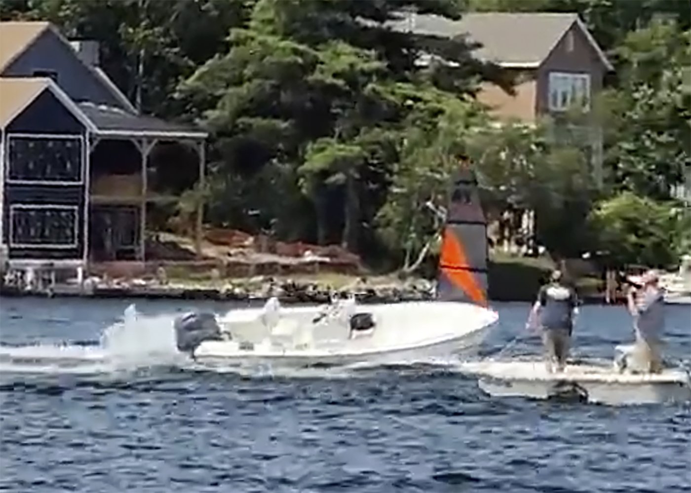 Teen safely stops runaway boat speeding in circles on New Hampshire's ...