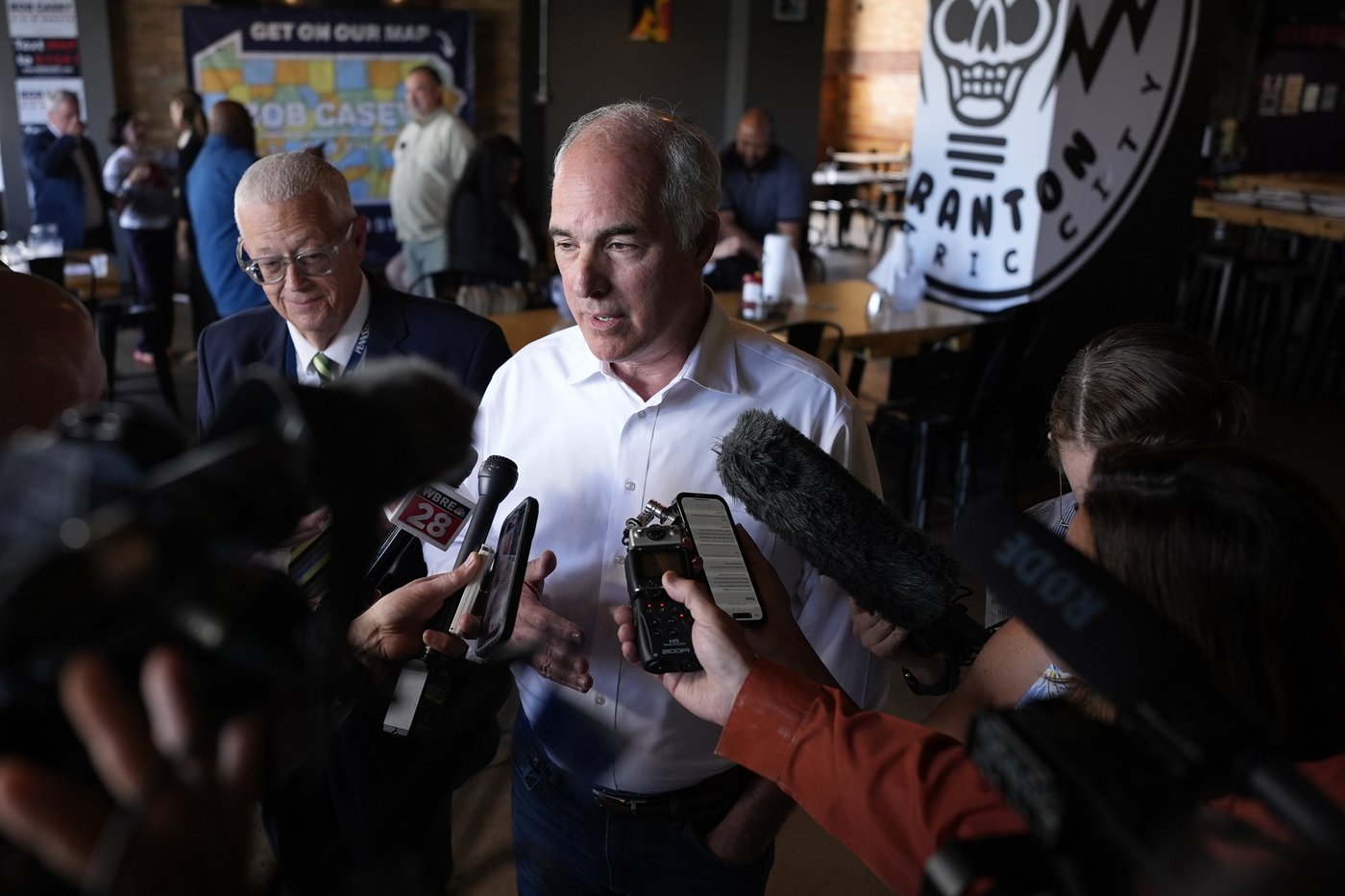 Pennsylvania Sen. Bob Casey stands by Biden, says voters will decide on ...