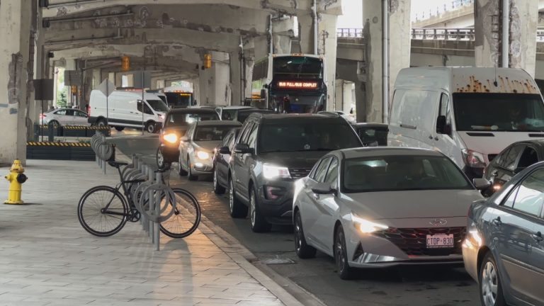 Toronto traffic congestion impacting Union Station Bus Terminal trips