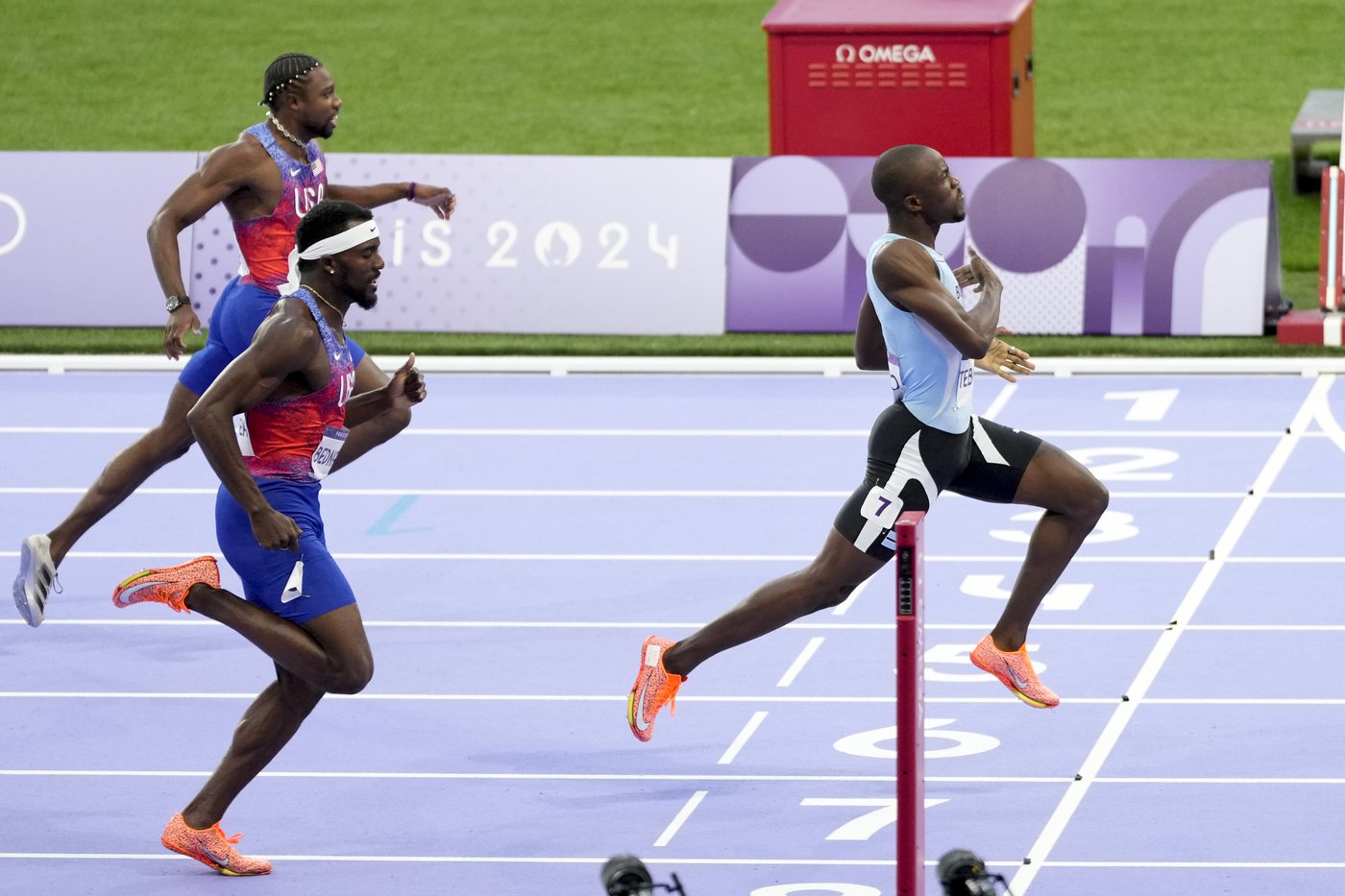 Botswana's people get the afternoon off work to celebrate a first gold ...