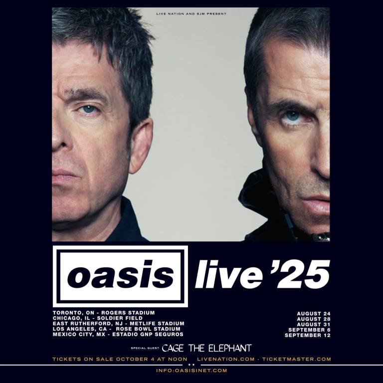 Oasis coming to Toronto as part of 2025 reunion tour