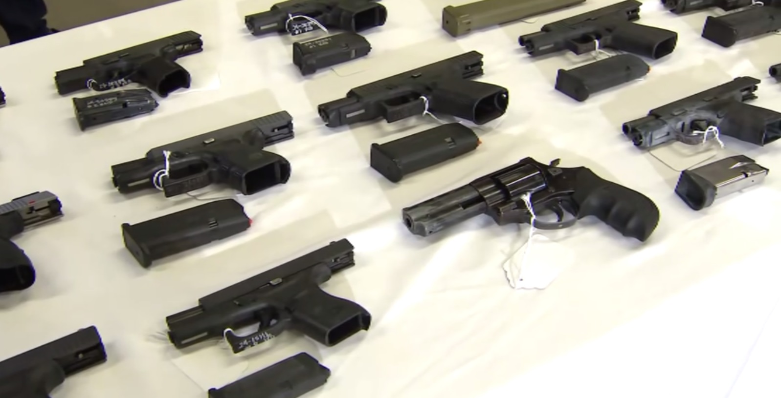 'Alarming' number of illegal guns seized in Peel Region in 2024: Chief