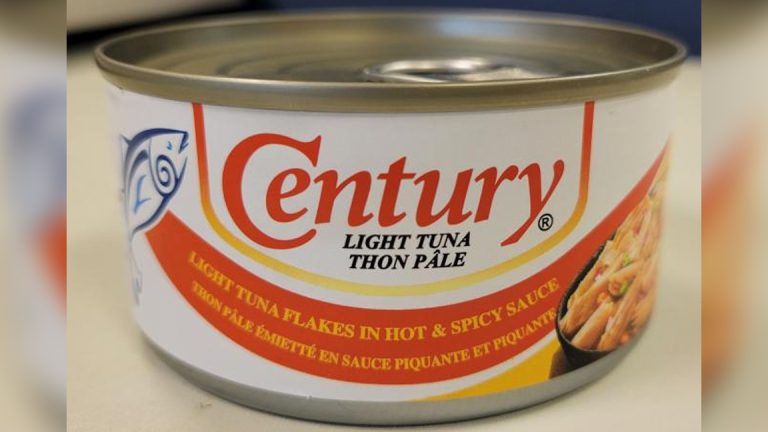 Some Century-brand tuna recalled because of undeclared wheat