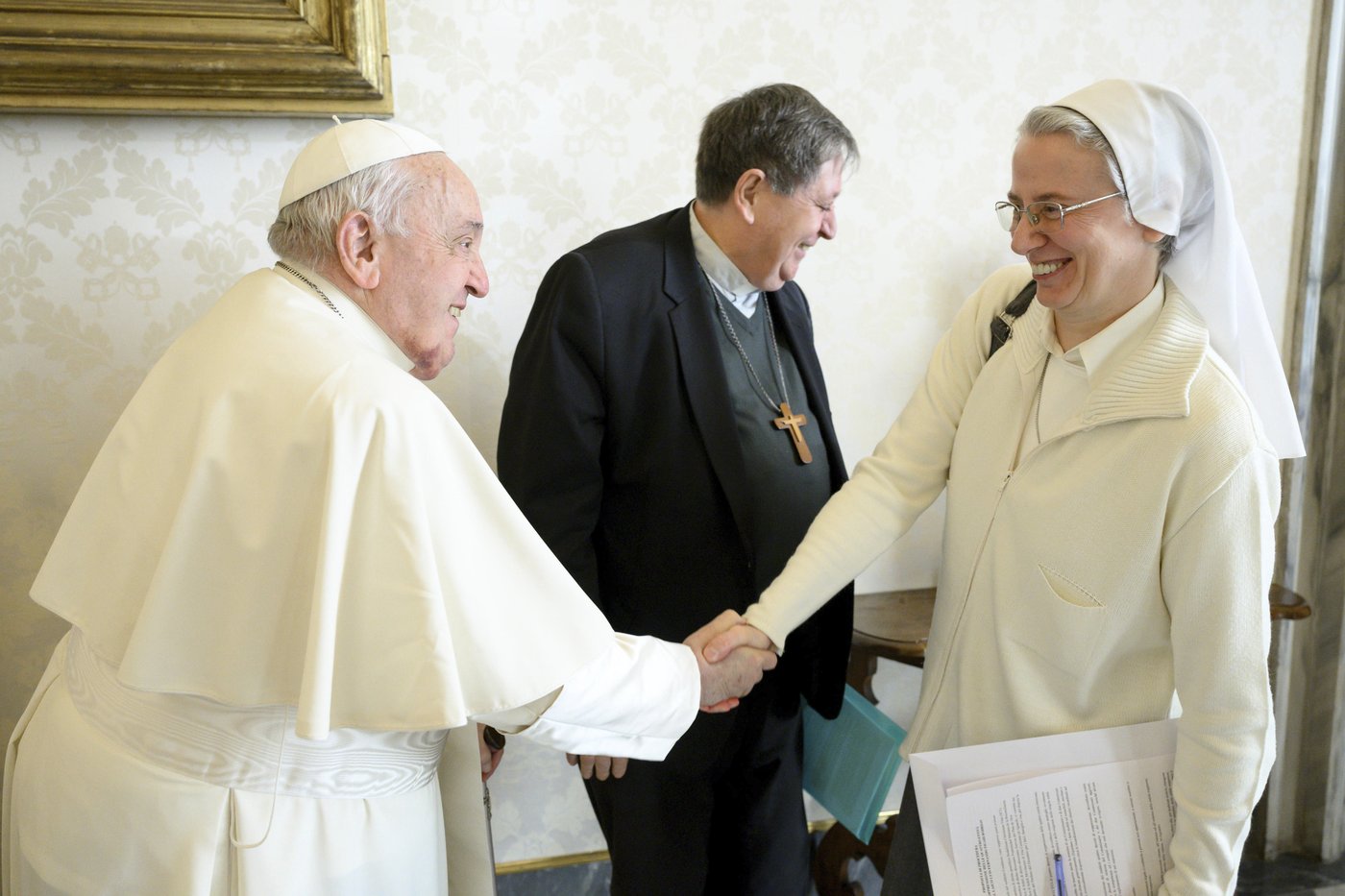 Pope Francis has named the first woman to head a major Vatican office ...