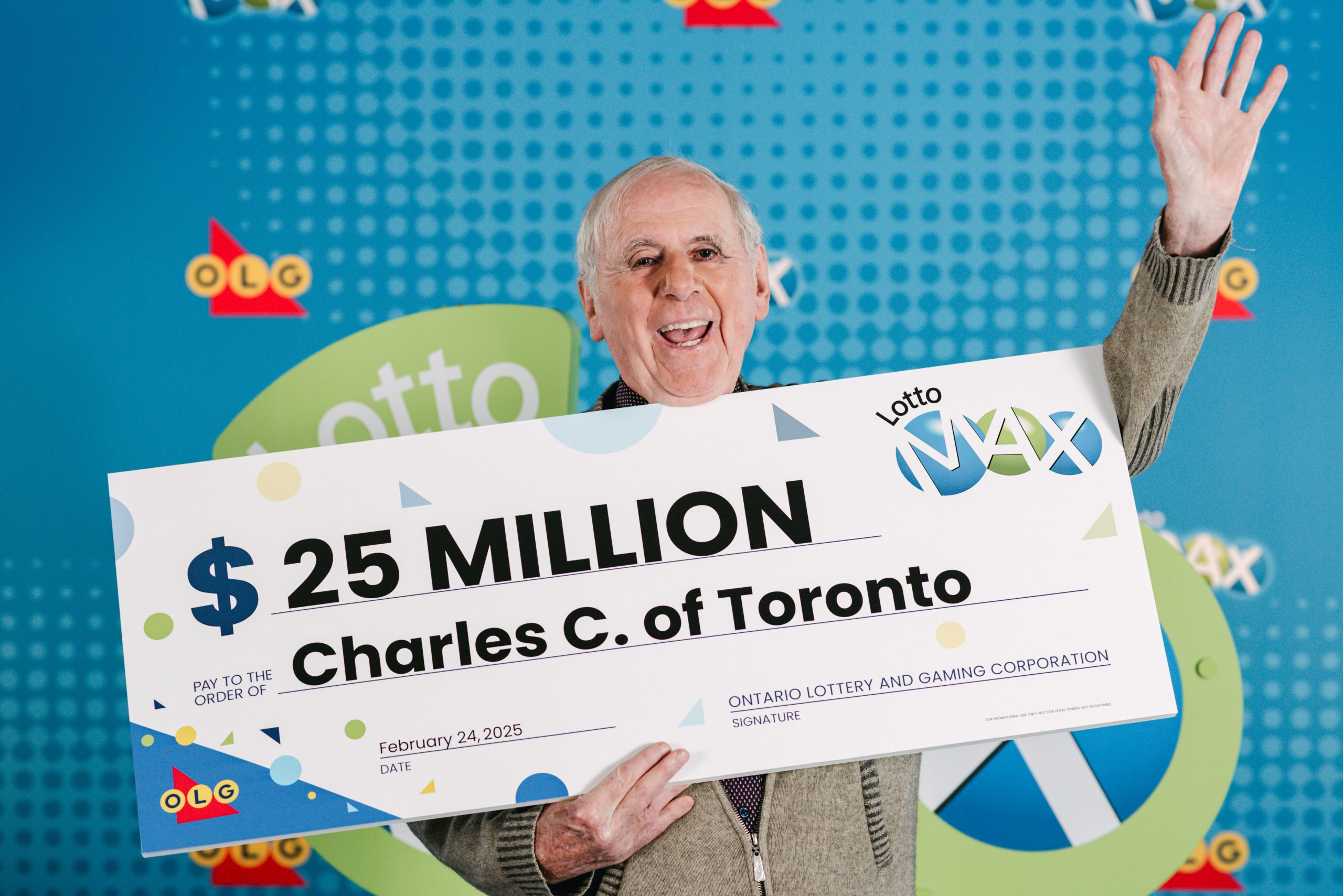 81-year-old Order of Canada officer wins $25M Lotto Max jackpot