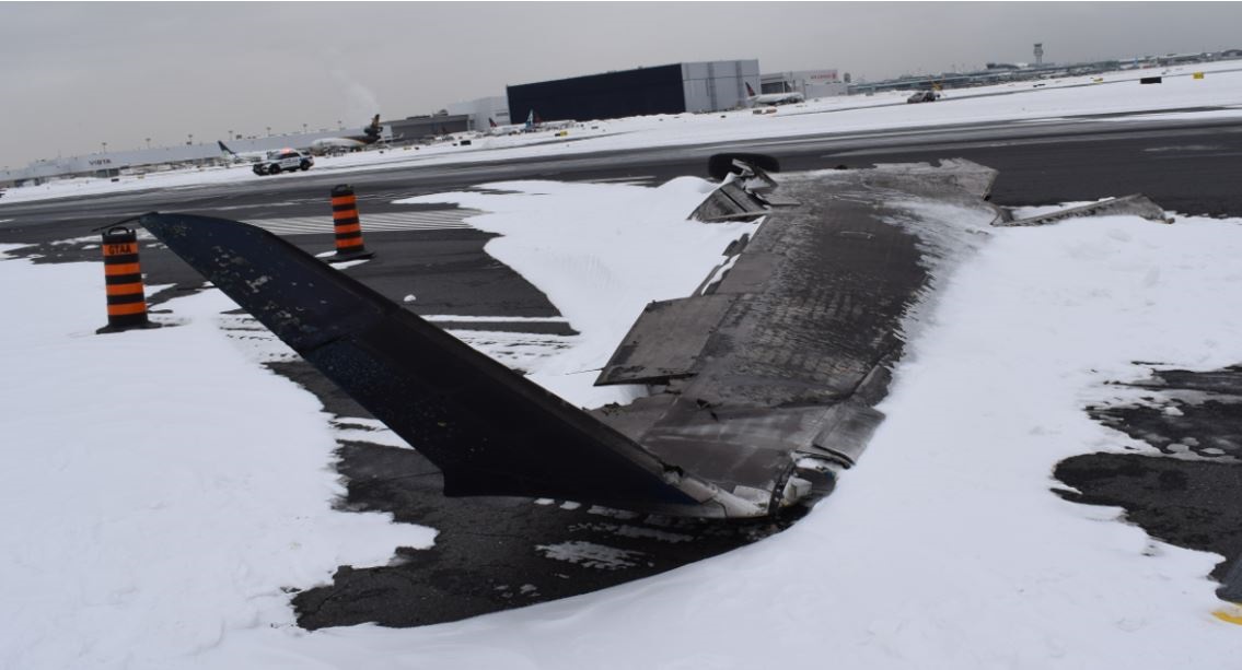 TSB preliminary report cites 'high rate of descent' in Delta plane ...