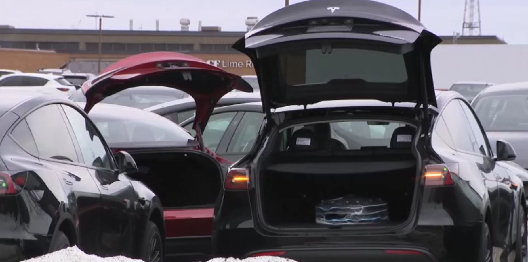 'It worries me': Upwards of 80 Tesla cars damaged at Hamilton dealership