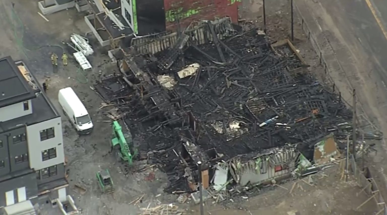Townhouse development gutted in Markham fire