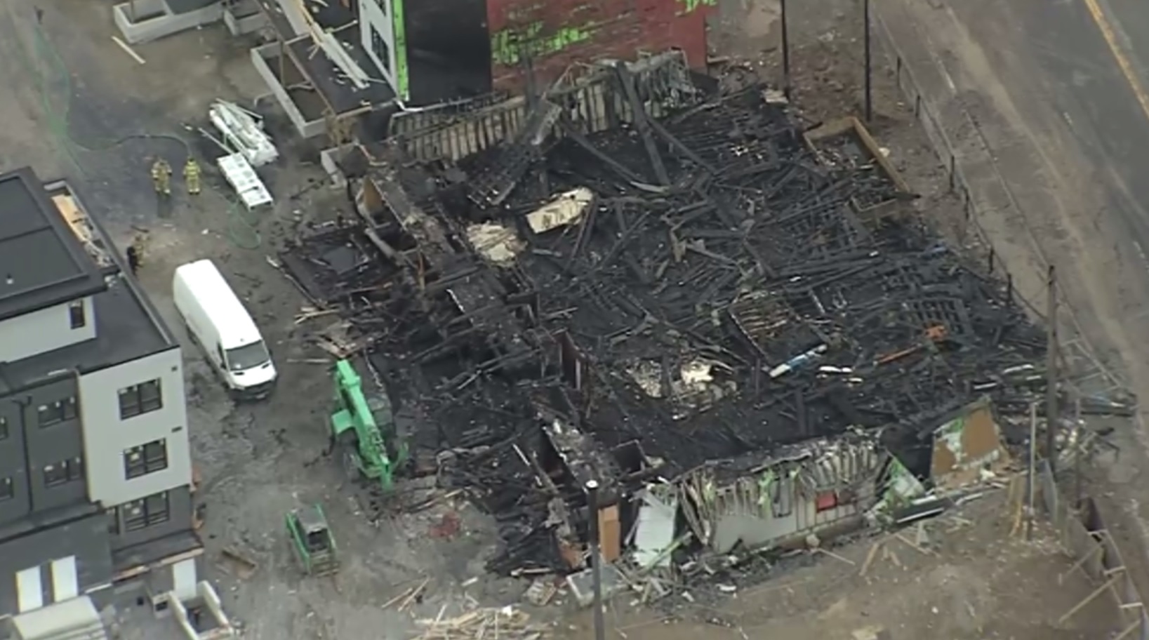 Townhouse development gutted in Markham fire