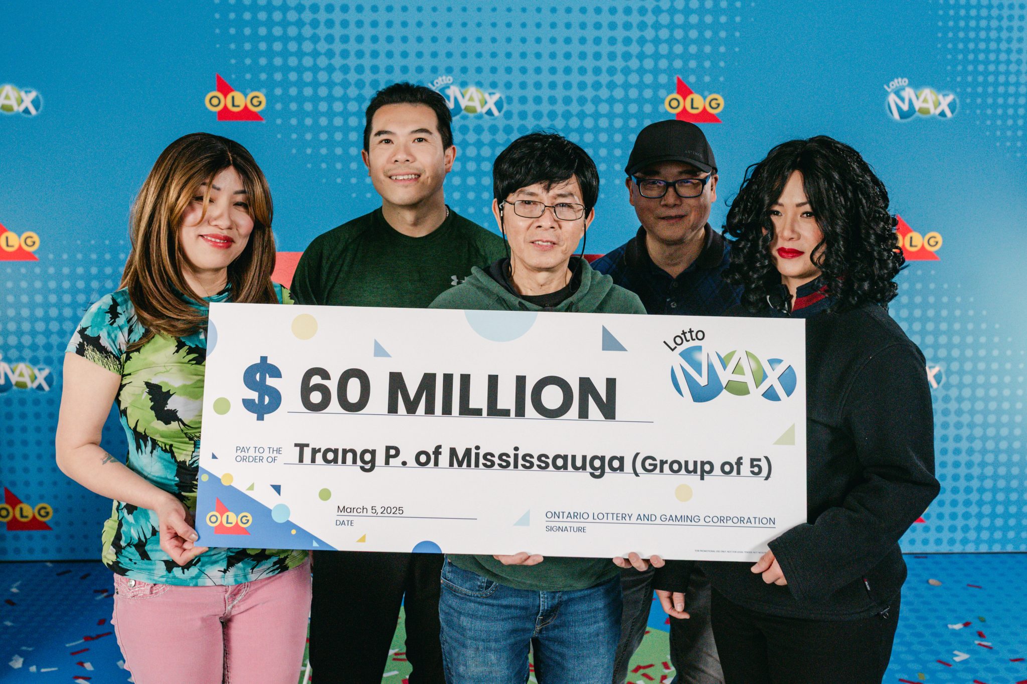 Lunar New Year OLG Lotto Max ticket wins co-workers $60M