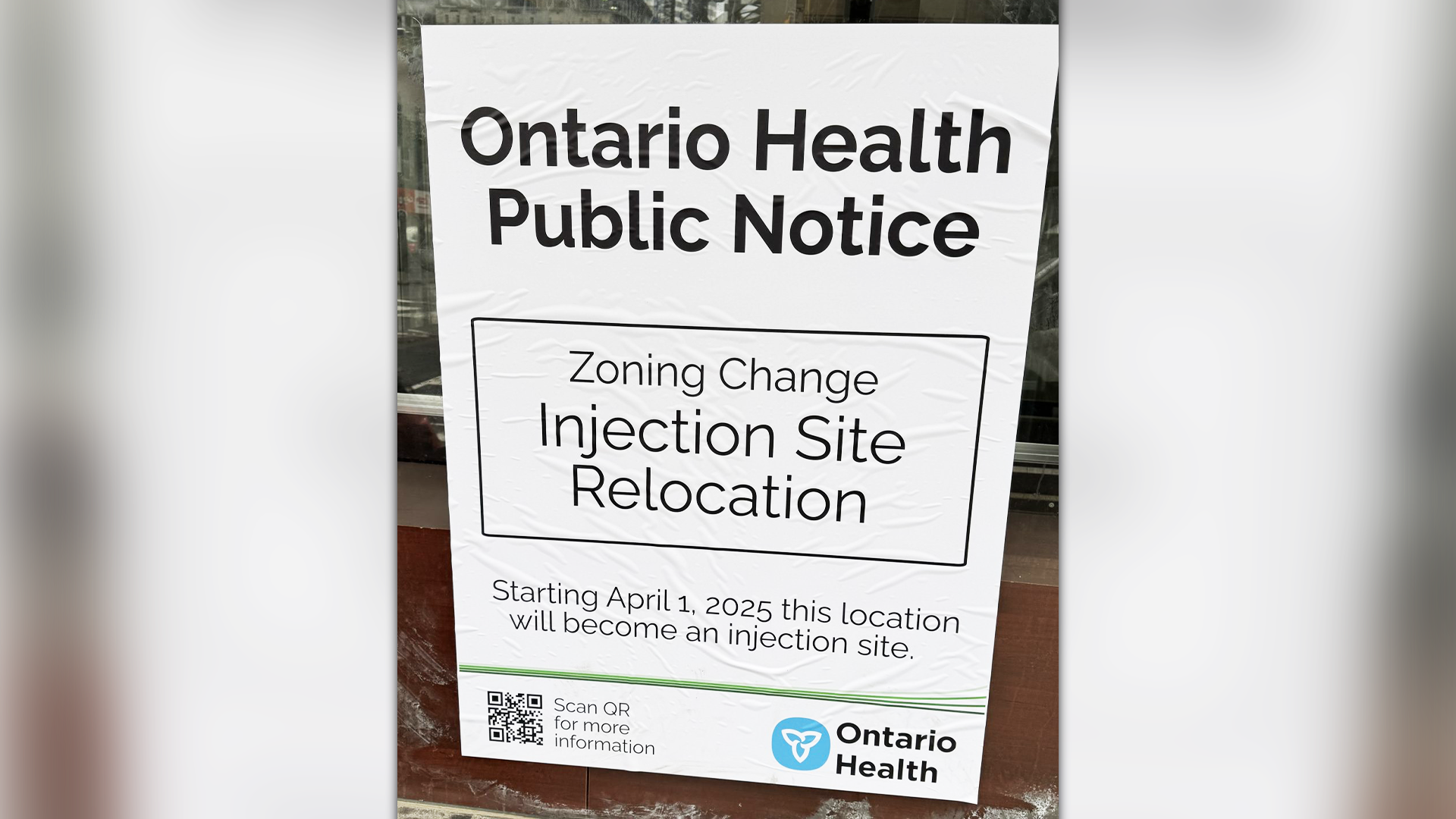 Fake Ontario Health posters not April Fool's prank