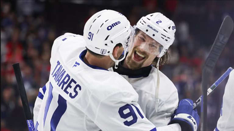 Leafs' unlikely hero Simon Benoit scores biggest goal of his life