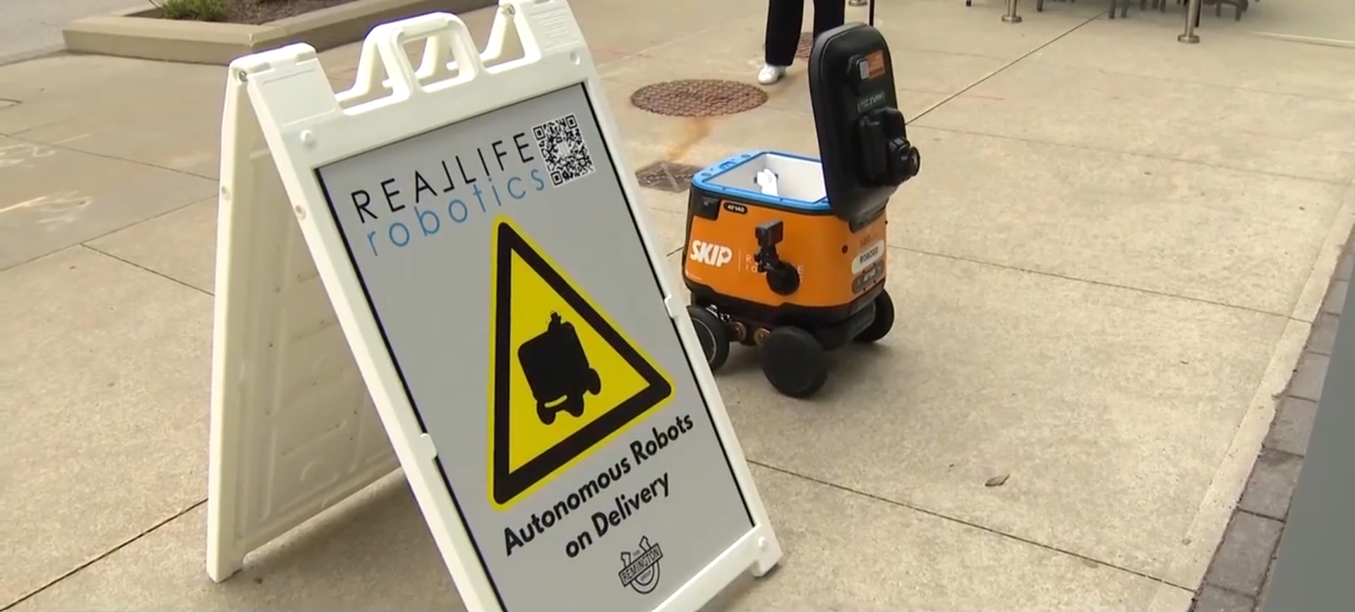 Food delivery robots hit the streets in Markham