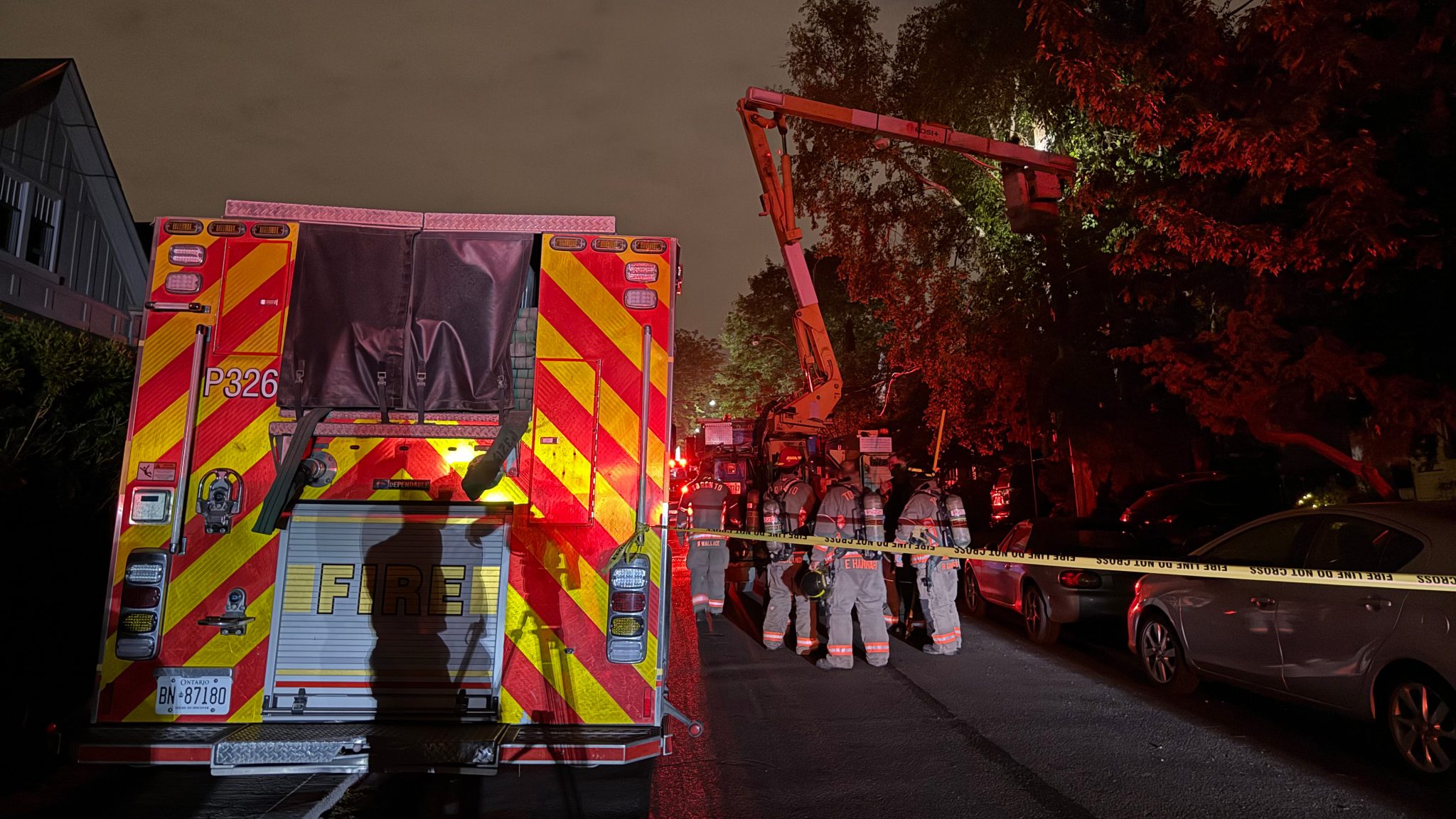 Three homes damaged in 2-alarm fire in the Beach