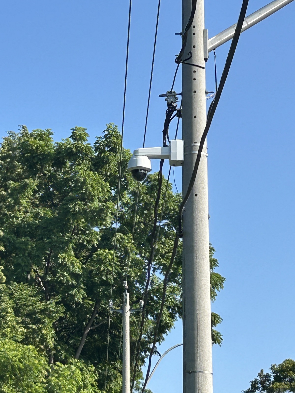Parkside Drive speed camera reinstalled along with new surveillance camera