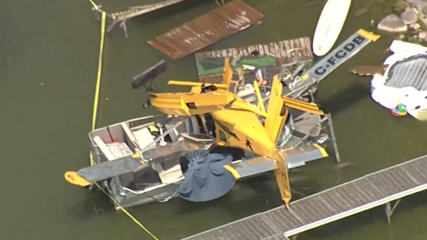 Boy, 16, struck and killed after small plane crashes in Lake Scugog