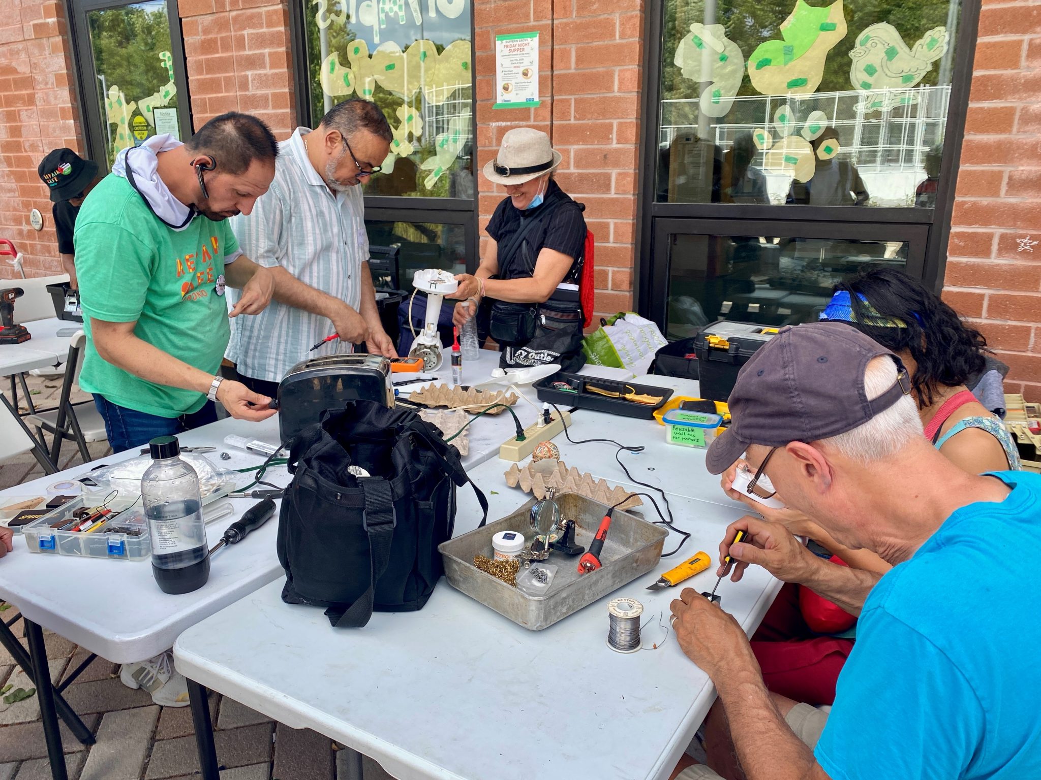 Repair Café Toronto offers free repairs and skill sharing